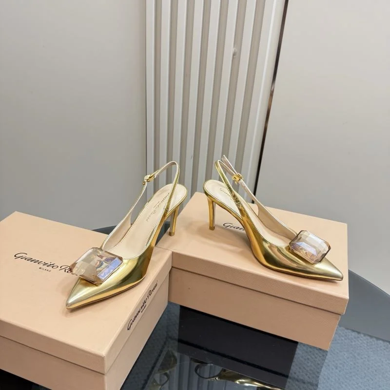 Brand-authenticated Gianvito Rossi Sandals