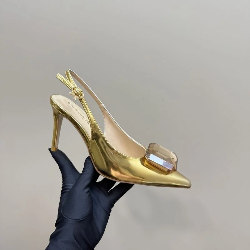Brand-authenticated Gianvito Rossi Sandals