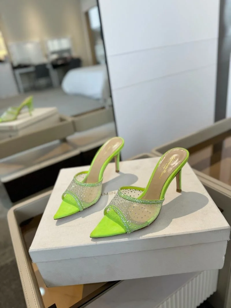Brand-authenticated Gianvito Rossi Sandals