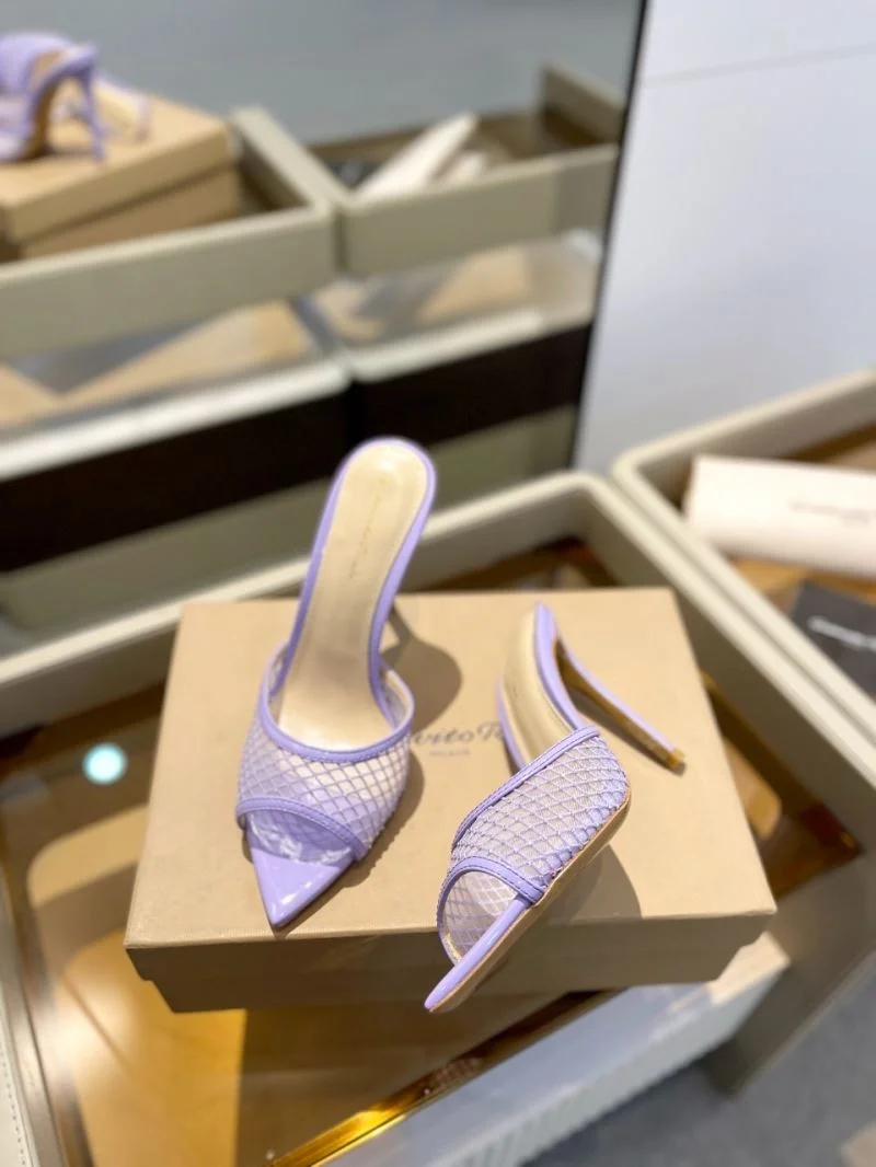 Brand-authenticated Gianvito Rossi Sandals
