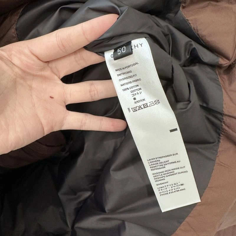 1:1 copy Givenchy Down Jackets