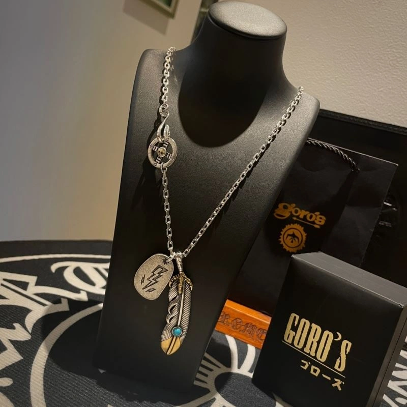 Brand-authenticated Goros Necklaces