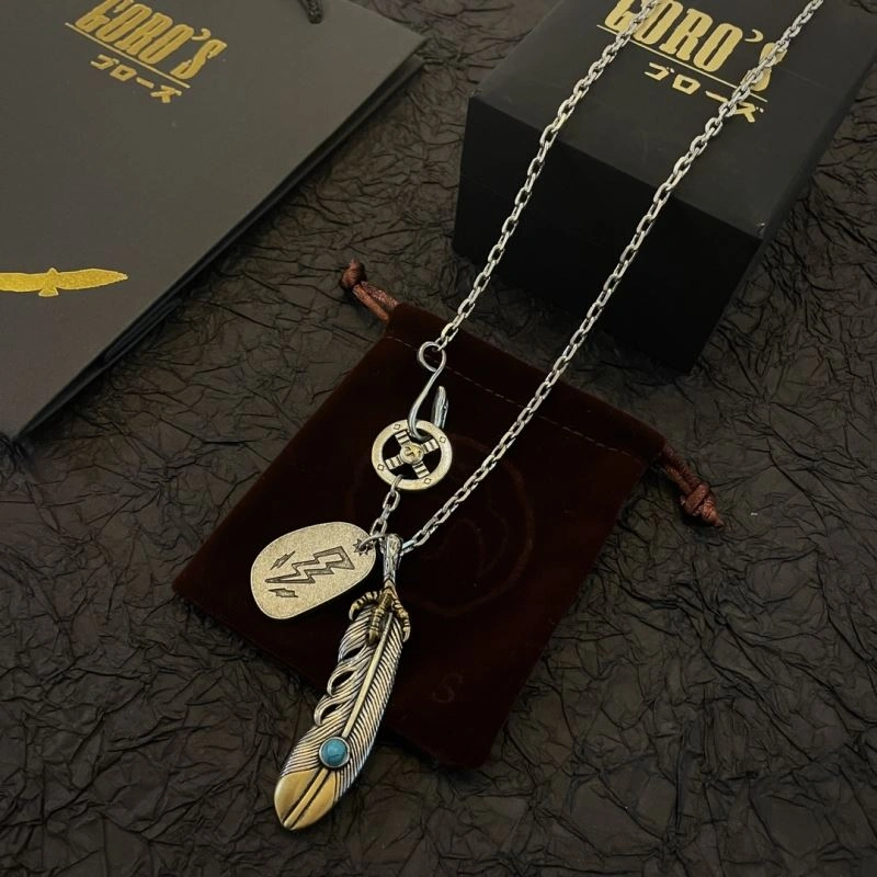 Brand-authenticated Goros Necklaces