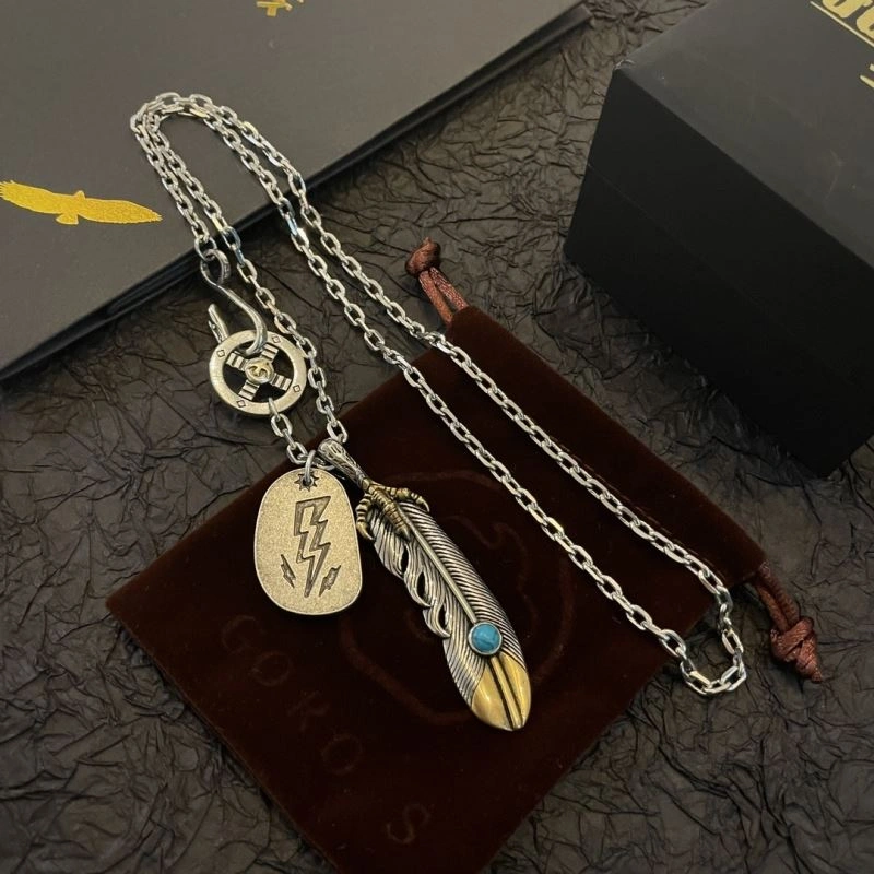 Brand-authenticated Goros Necklaces