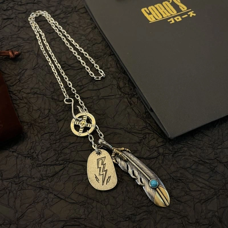 Brand-authenticated Goros Necklaces