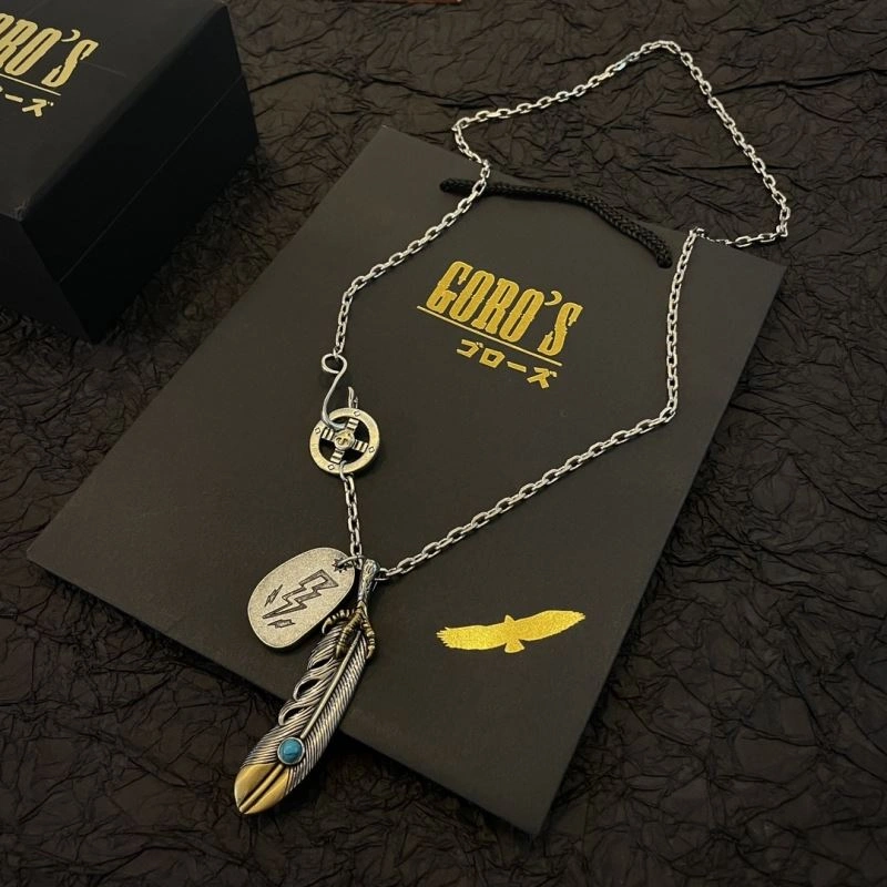 Brand-authenticated Goros Necklaces