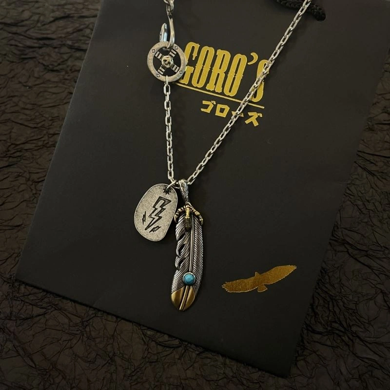 Brand-authenticated Goros Necklaces