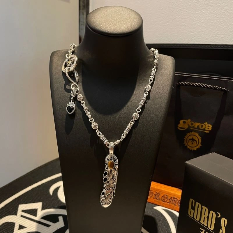 Brand-authenticated Goros Necklaces