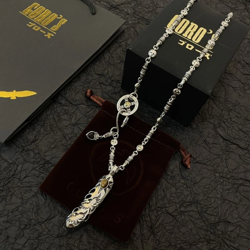 Brand-authenticated Goros Necklaces