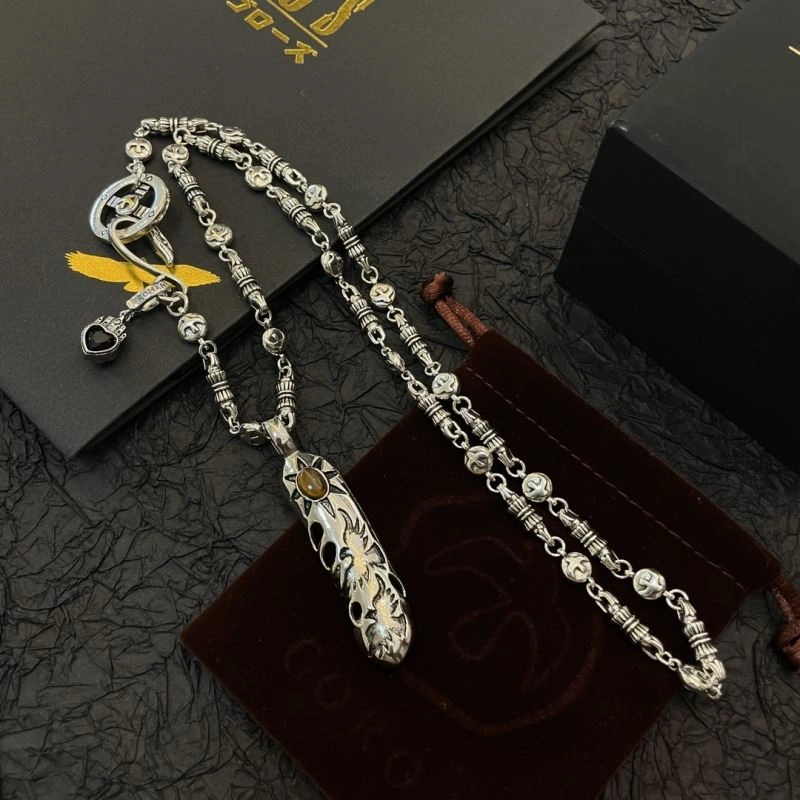 Brand-authenticated Goros Necklaces