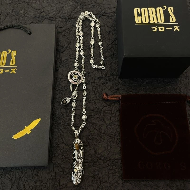 Brand-authenticated Goros Necklaces