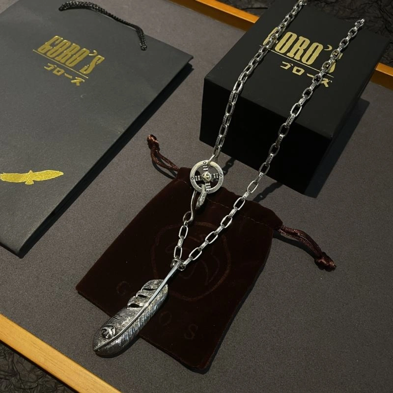 Brand-authenticated Goros Necklaces