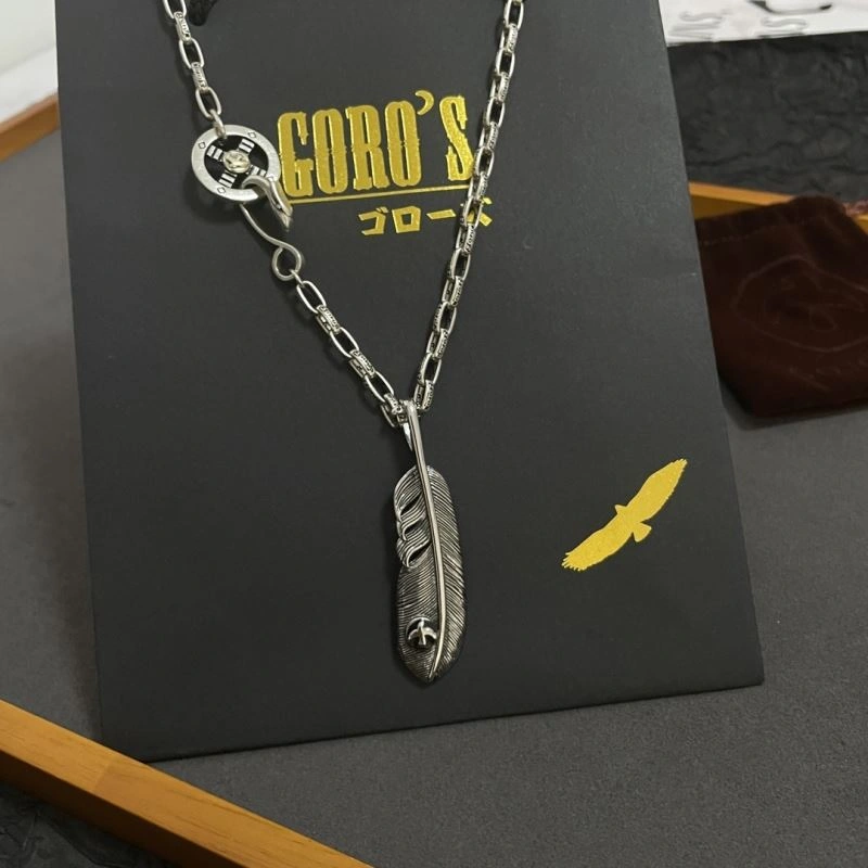 Brand-authenticated Goros Necklaces