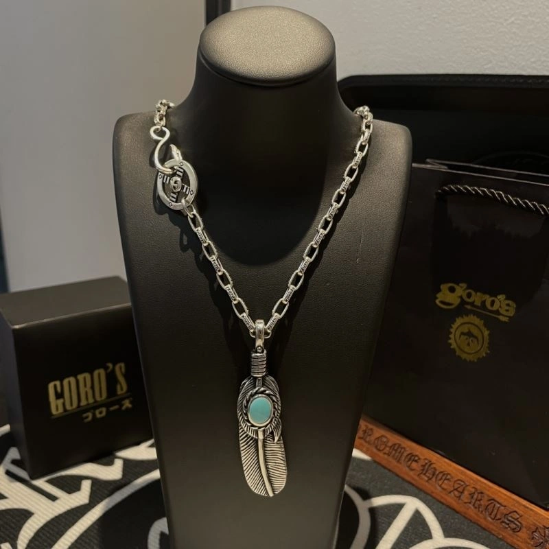 Brand-authenticated Goros Necklaces