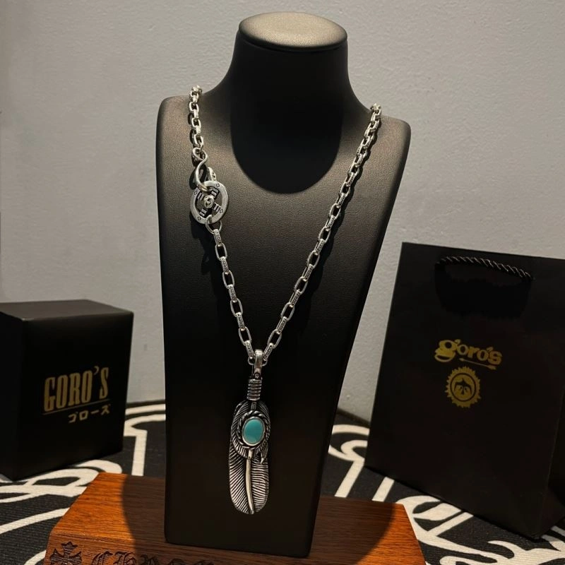 Brand-authenticated Goros Necklaces
