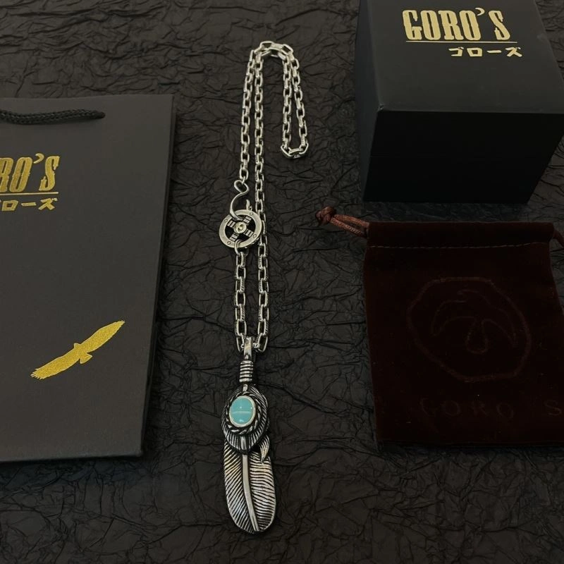 Brand-authenticated Goros Necklaces