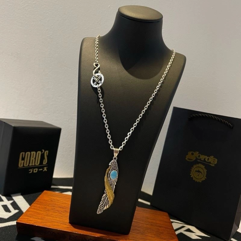 Brand-authenticated Goros Necklaces