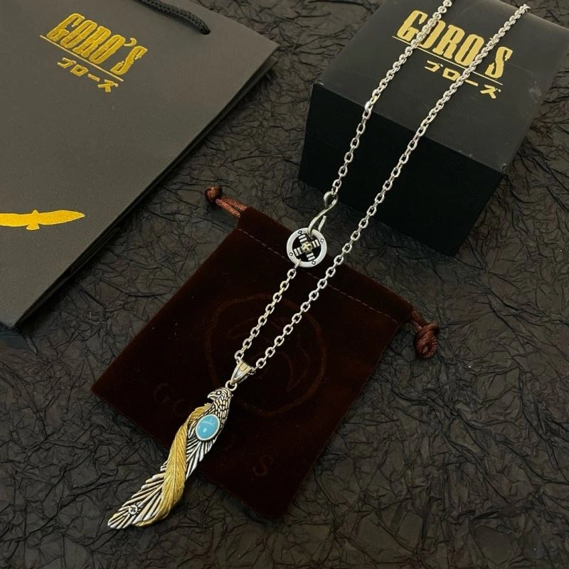 Brand-authenticated Goros Necklaces