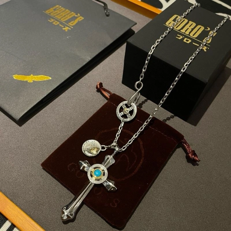 Brand-authenticated Goros Necklaces