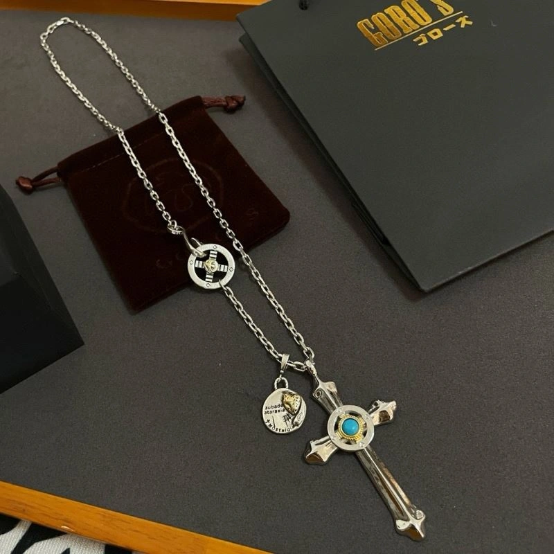 Brand-authenticated Goros Necklaces