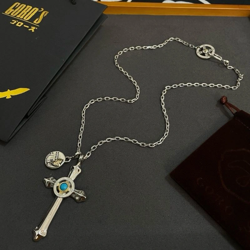 Brand-authenticated Goros Necklaces