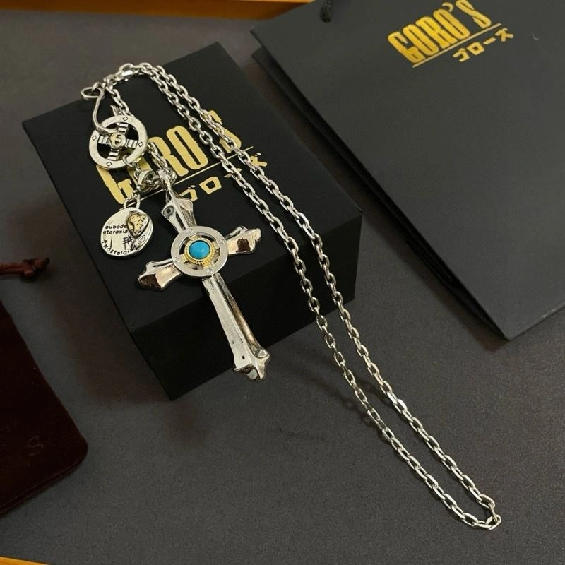 Brand-authenticated Goros Necklaces