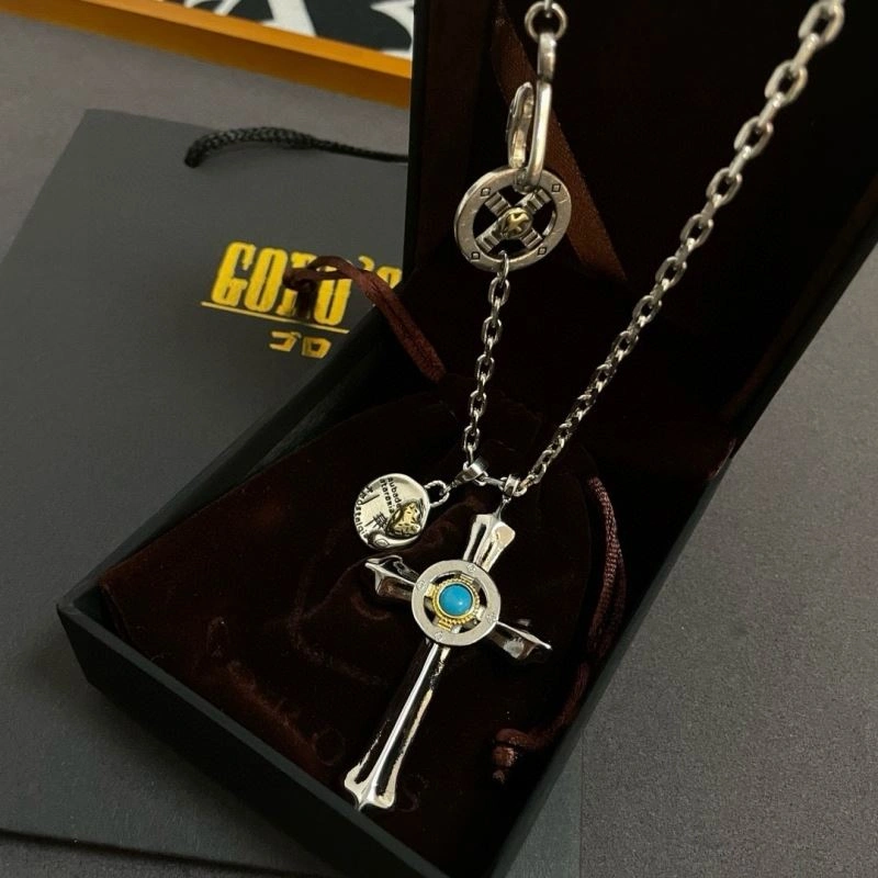 Brand-authenticated Goros Necklaces