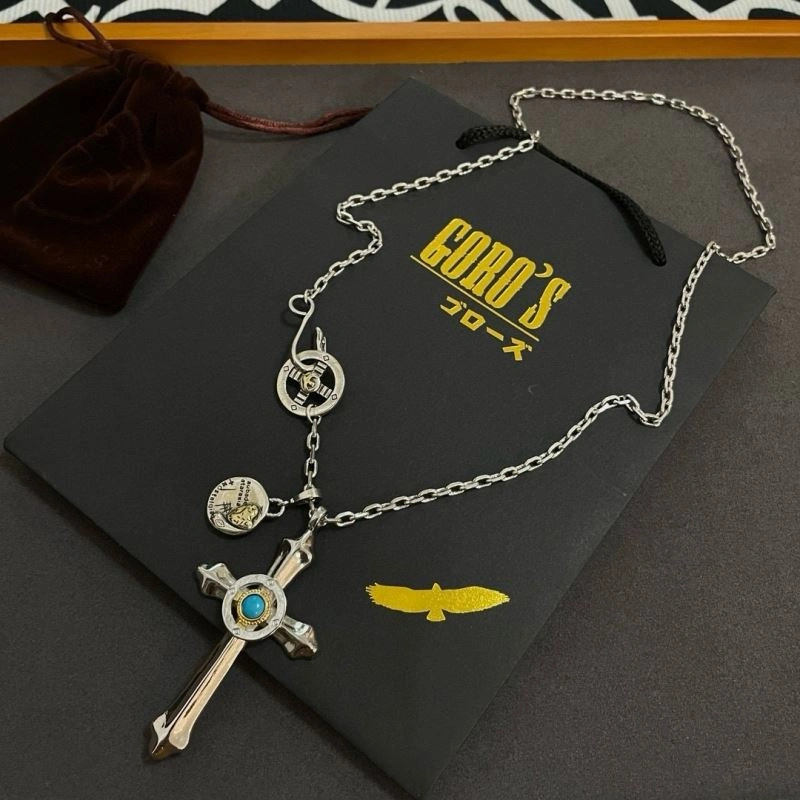 Brand-authenticated Goros Necklaces