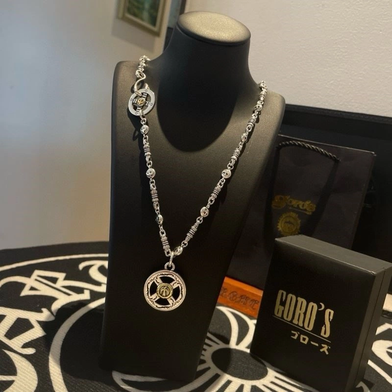 Brand-authenticated Goros Necklaces