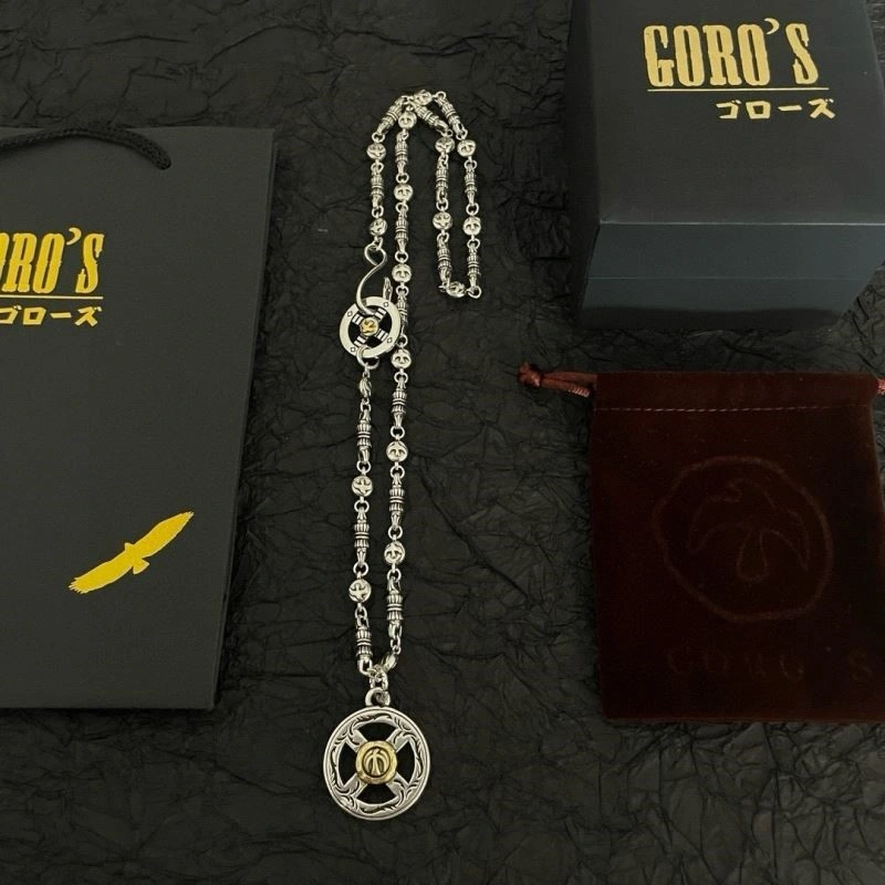 Brand-authenticated Goros Necklaces
