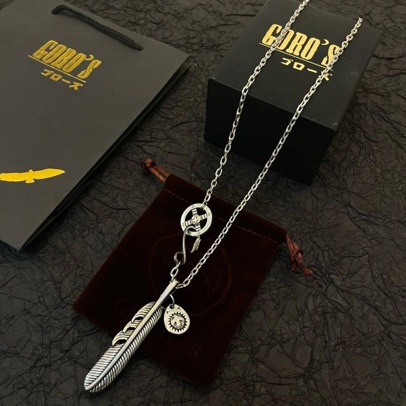Brand-authenticated Goros Necklaces