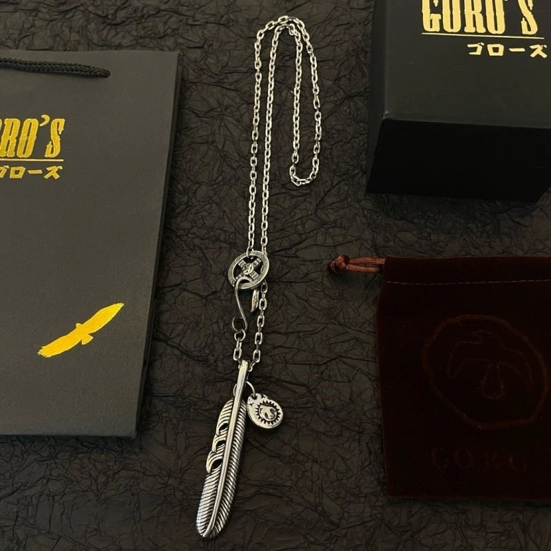 Brand-authenticated Goros Necklaces