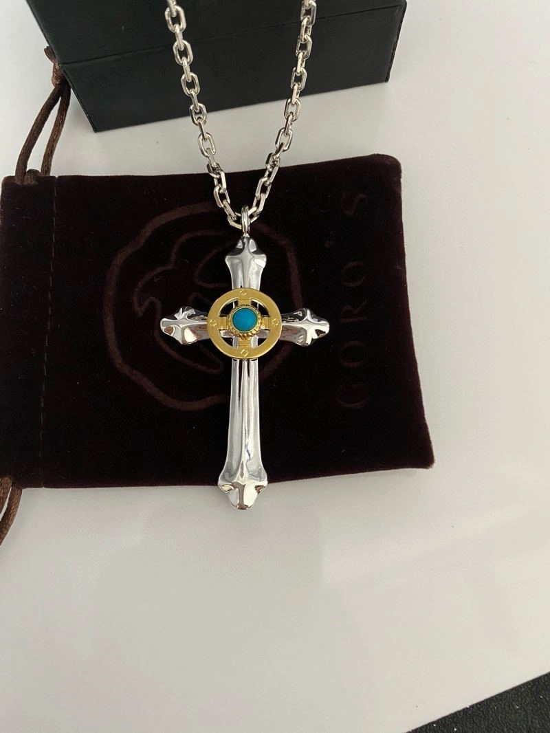 Brand-authenticated Goros Necklaces