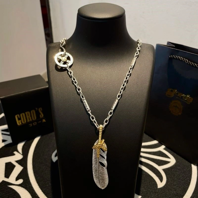 Brand-authenticated Goros Necklaces