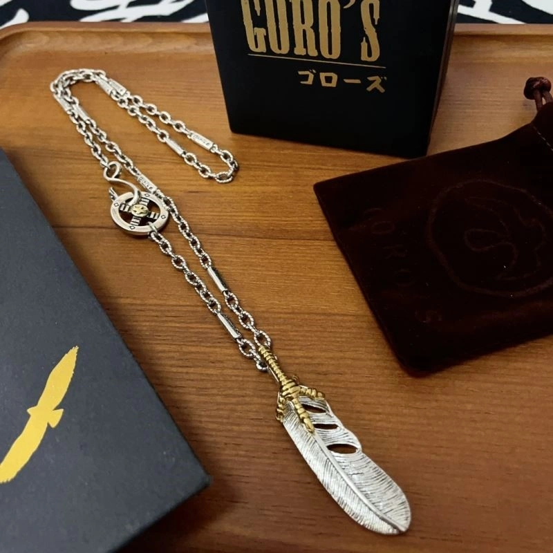 Brand-authenticated Goros Necklaces