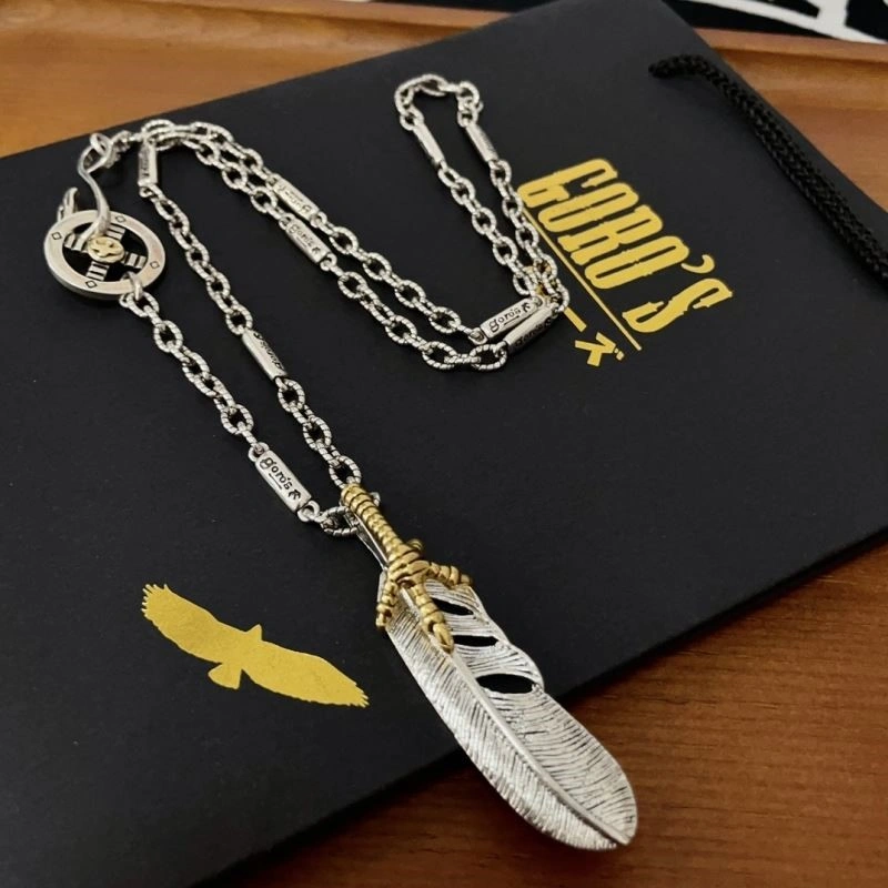 Brand-authenticated Goros Necklaces
