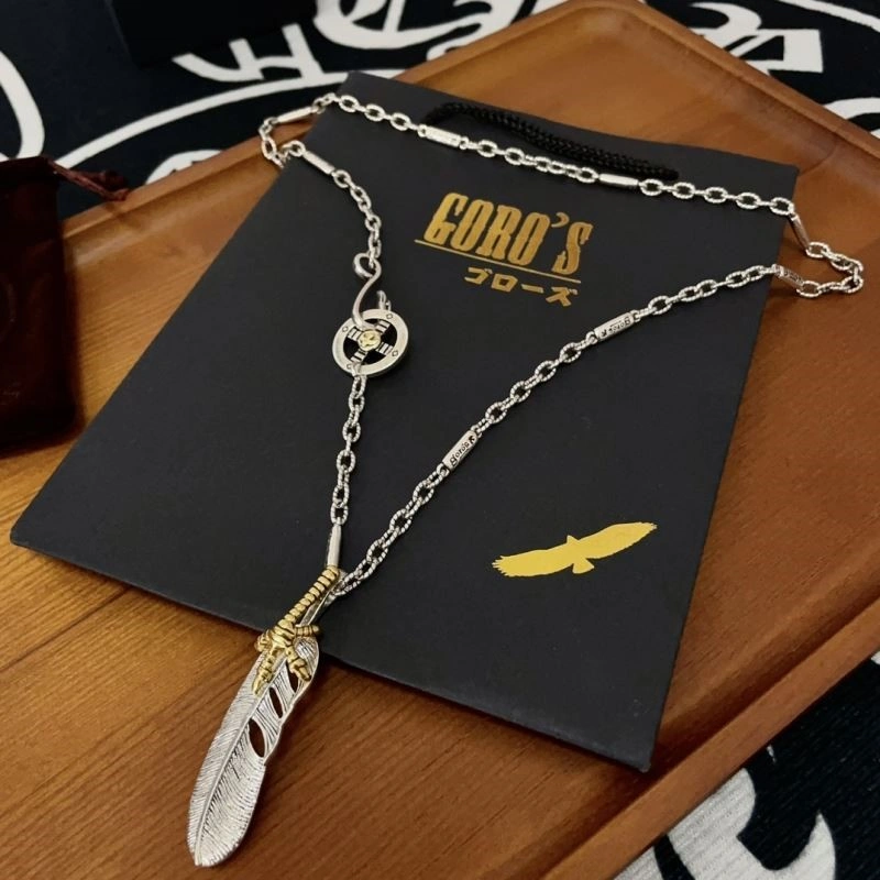 Brand-authenticated Goros Necklaces