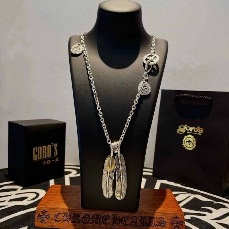 Brand-authenticated Goros Necklaces