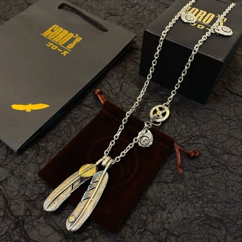 Brand-authenticated Goros Necklaces