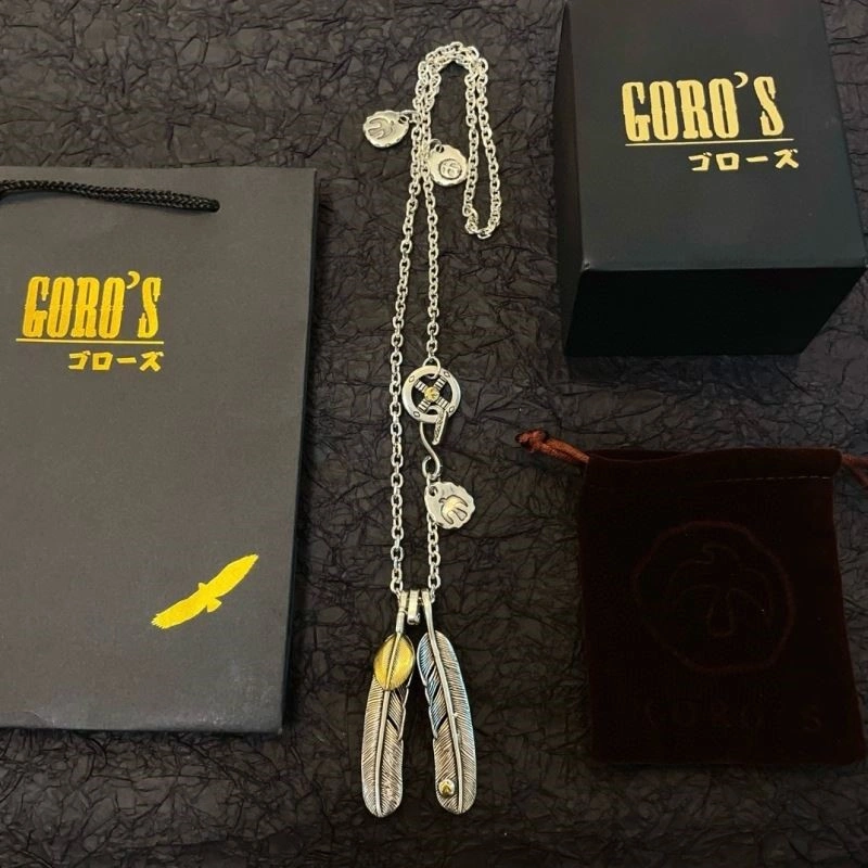 Brand-authenticated Goros Necklaces