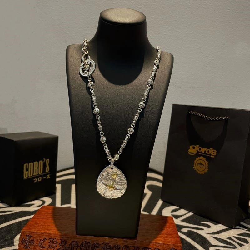 Brand-authenticated Goros Necklaces