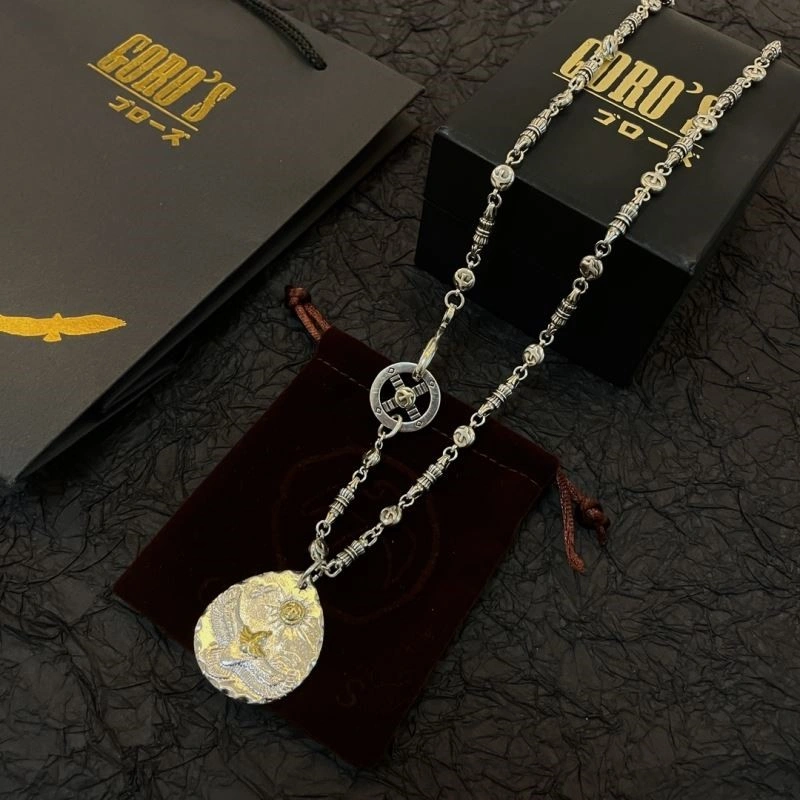 Brand-authenticated Goros Necklaces