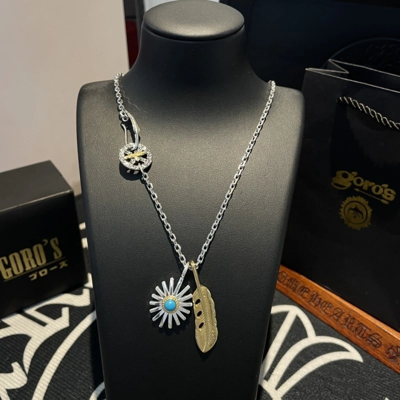 Brand-authenticated Goros Necklaces