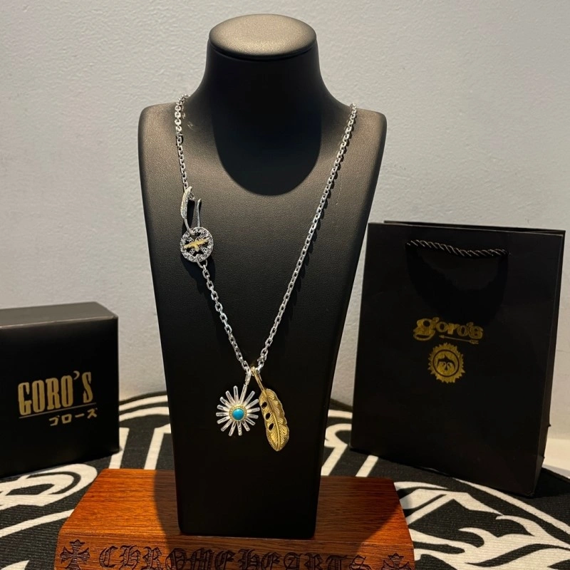 Brand-authenticated Goros Necklaces