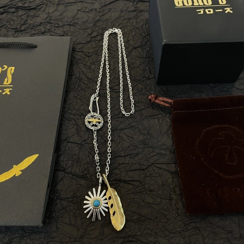 Brand-authenticated Goros Necklaces