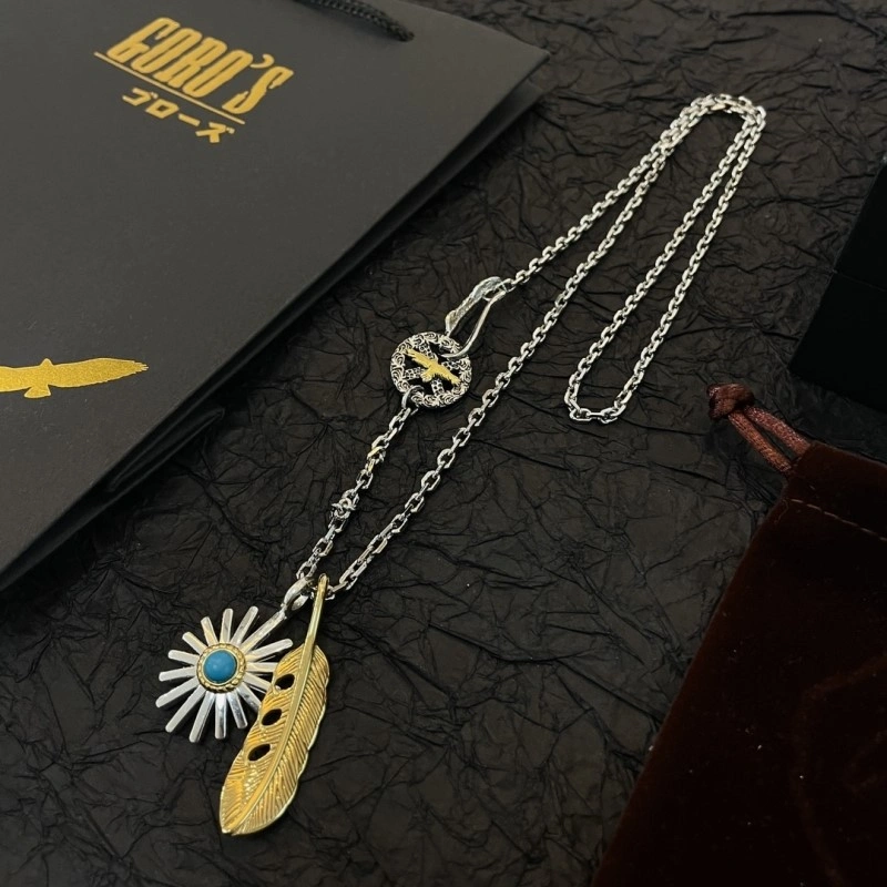 Brand-authenticated Goros Necklaces