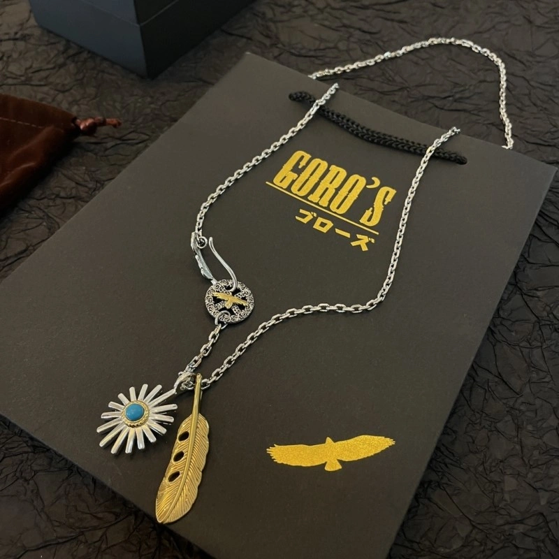 Brand-authenticated Goros Necklaces
