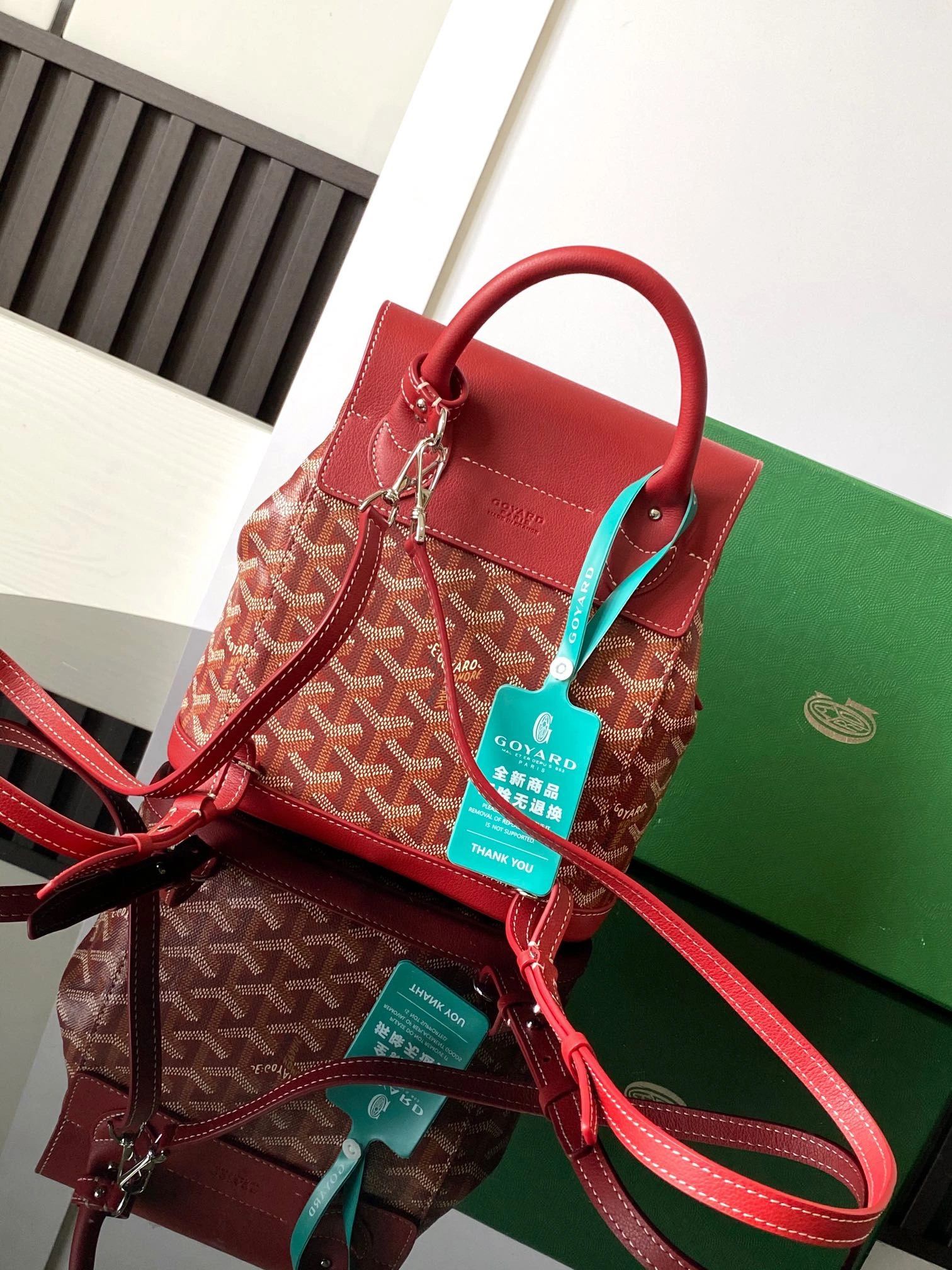 Indistinguishable Goyard Backpacks