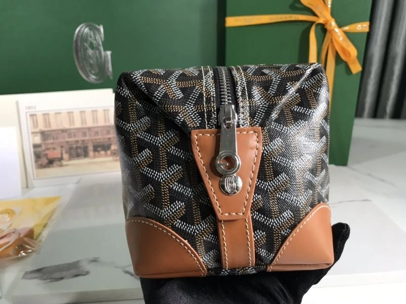 Genuine Goyard Cosmetic Bags