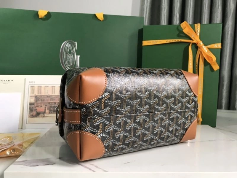 Genuine Goyard Cosmetic Bags